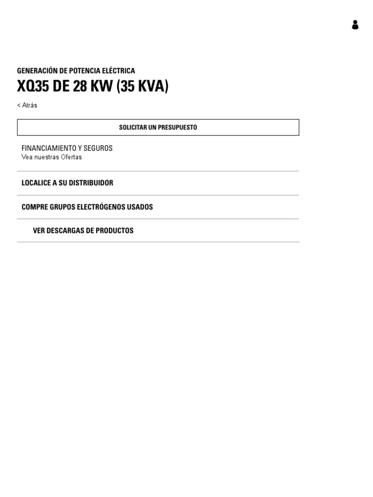 Cat - XQ35 - Grupo Electrógeno Móvil de 28 KW (35 kVA) - Caterpillar ...