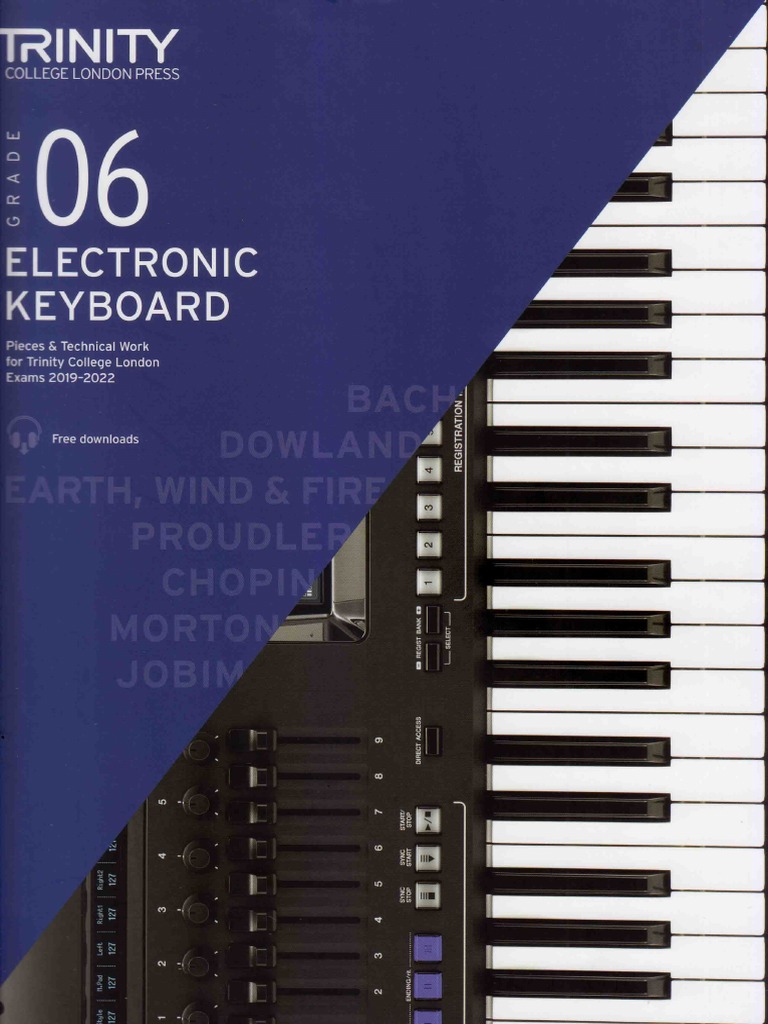 Trinity Grade 6 Keyboard | PDF