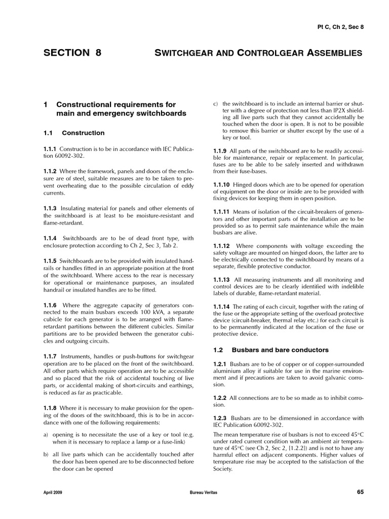 Switchgear and Controlgear Assemblies | PDF | Insulator (Electricity ...