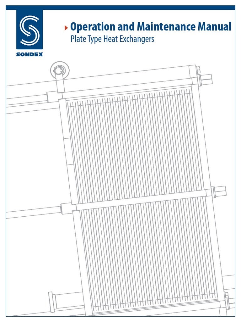 Operation-Maintenance Manual - PHE - EN | PDF | Heat Exchanger | Pipe ...