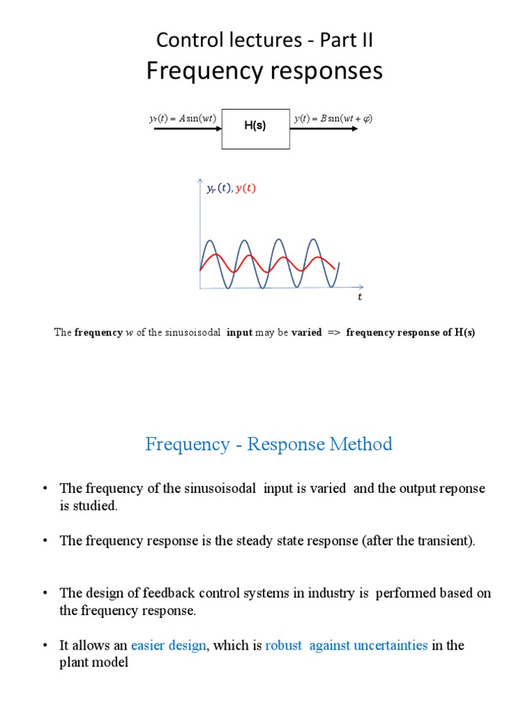 CiontrolLecturePartII 2020 | PDF | Control Theory | Telecommunications ...