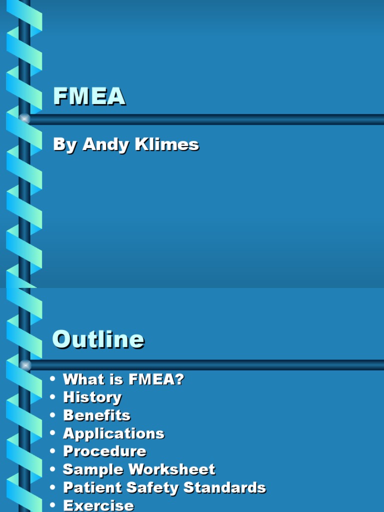 Fmea | Health Care | Public Health