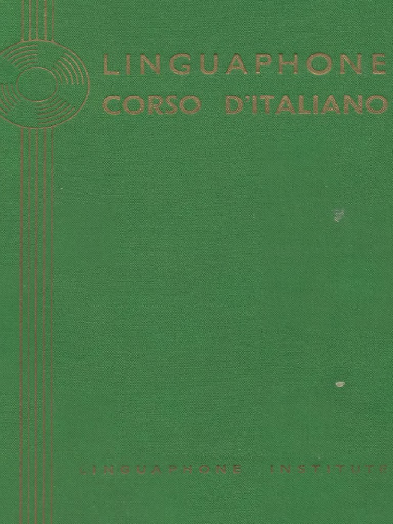 Corso D'italiano - Textbook PDF | PDF