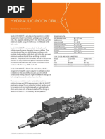 rdx5 Specification Sheet English | PDF | Drill | Drilling