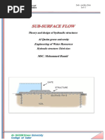 Design Principles For Sarda Type and Straight Glacis Fall | PDF | Brick ...