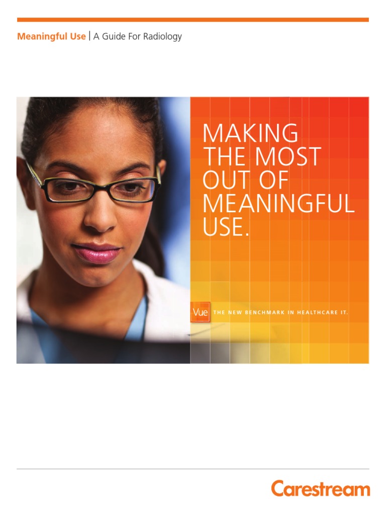 White Paper RIS Meaningful Use Guide 201211 | PDF | Electronic Health ...