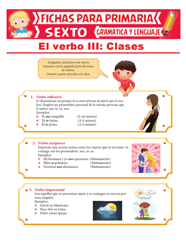 Verbos Recíprocos y Reflexivos: Ejemplos | PDF | Verbo | Pronombre