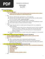 Hearsay Chart | PDF | Hearsay | Judiciaries