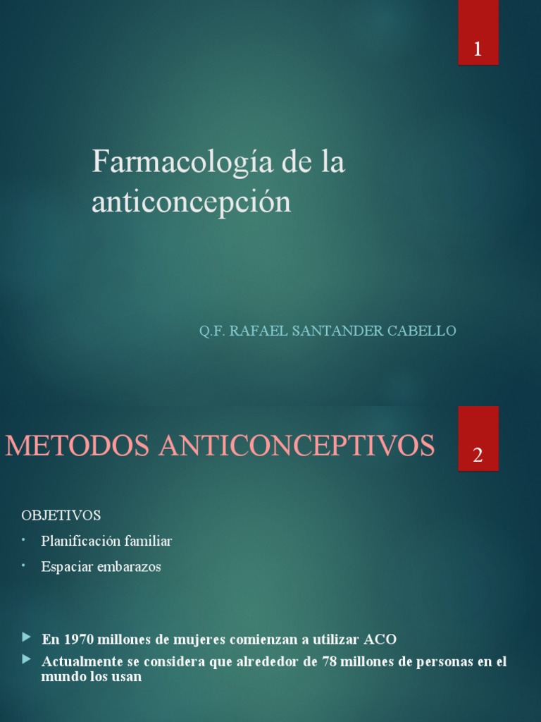 5 Anticonceptivos Orales | PDF | Control de la natalidad | Píldora ...