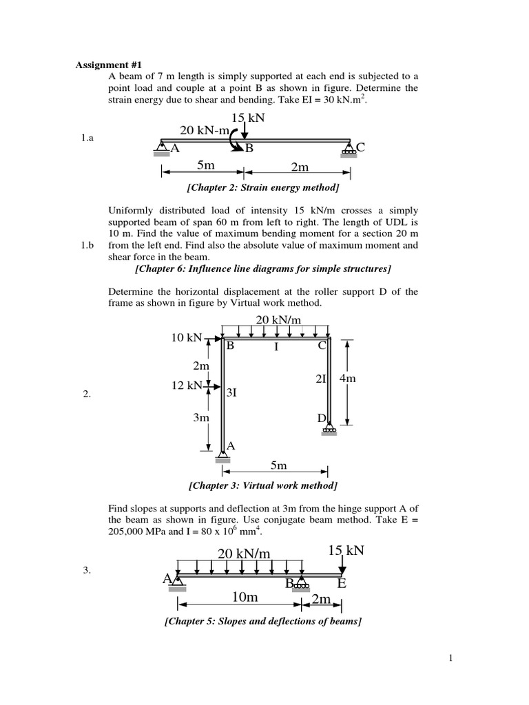 Determining Internal Forces and Deflections of Structural Elements Using Advanced Analysis ...