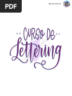Guía Lettering Iniciación PDF | PDF