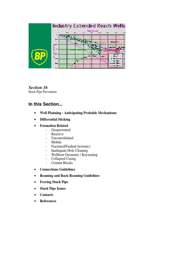 Stuck Pipe Prevention | PDF | Casing (Borehole) | Oil Well