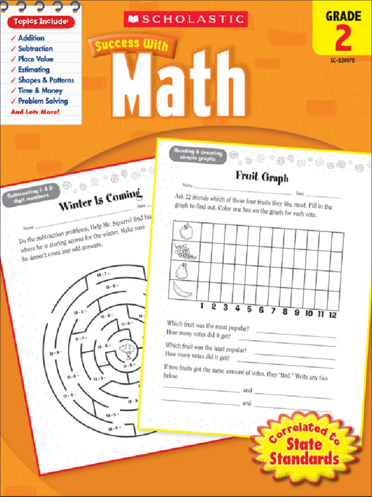 Scholastic Success With Math Grade 2 | PDF | Numbers | Teaching Mathematics