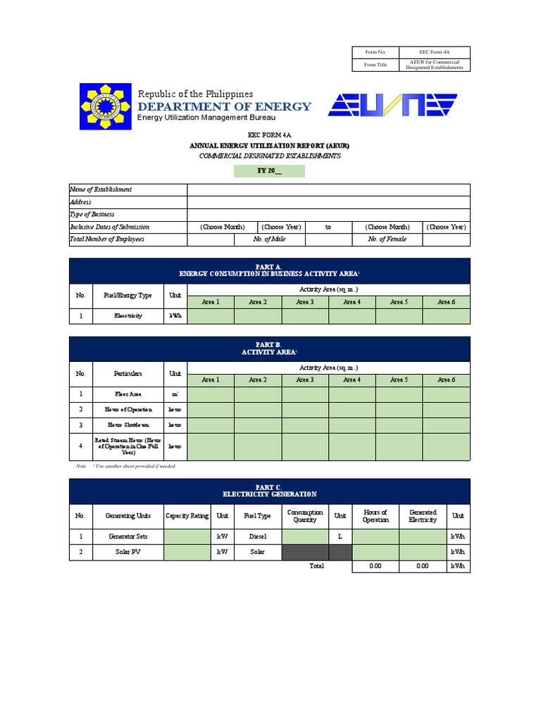Annual Energy Utilization Report | PDF | Kilowatt Hour | Water Heating