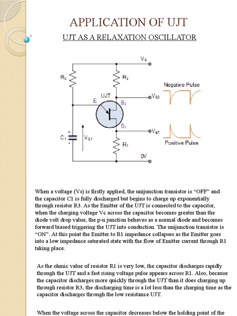 UJT Relaxation Oscillator Explained | PDF