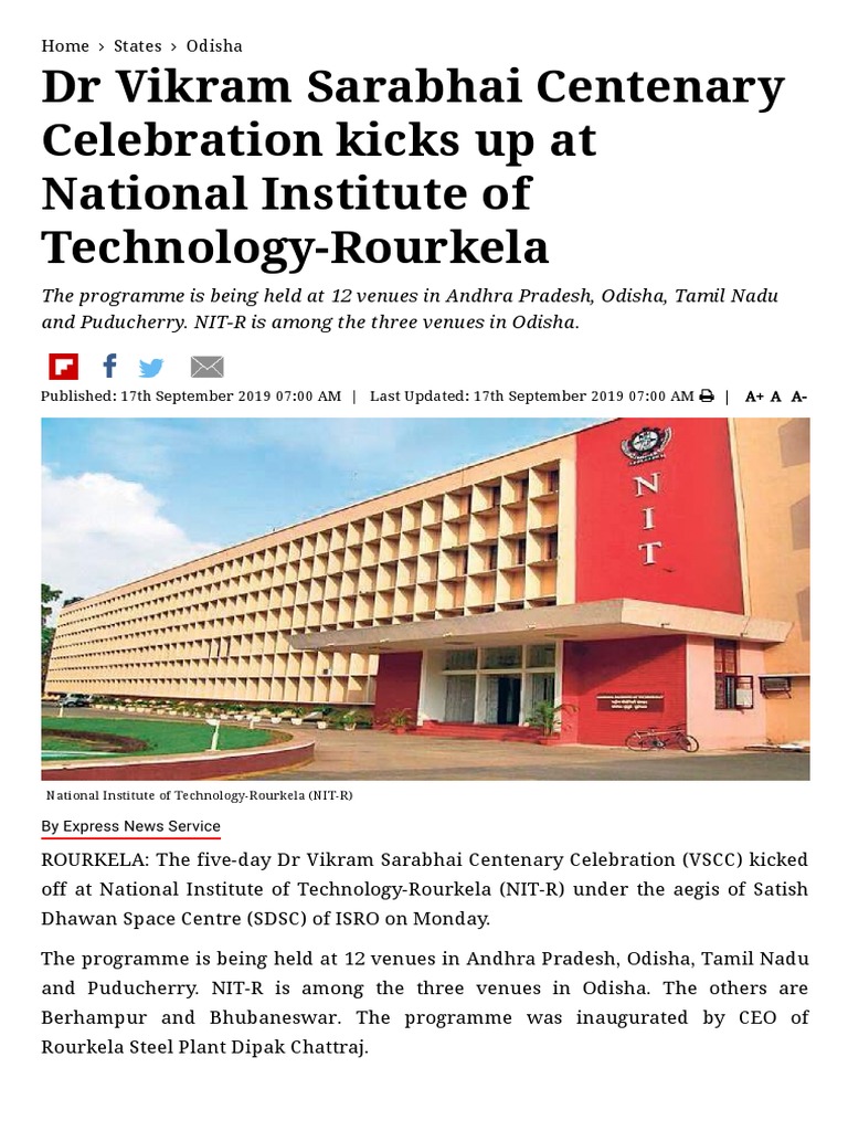 Nit Rorkela PDF | PDF