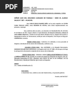 Modelo de Escrito Solicitando Que Se Declare Consentida La Resolucion | PDF