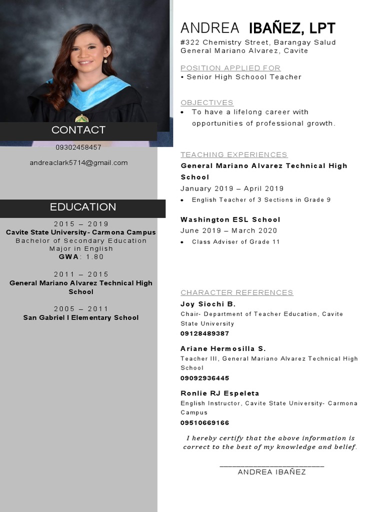 Andrea_Ibañez_CV | PDF | Behavior Modification | Learning