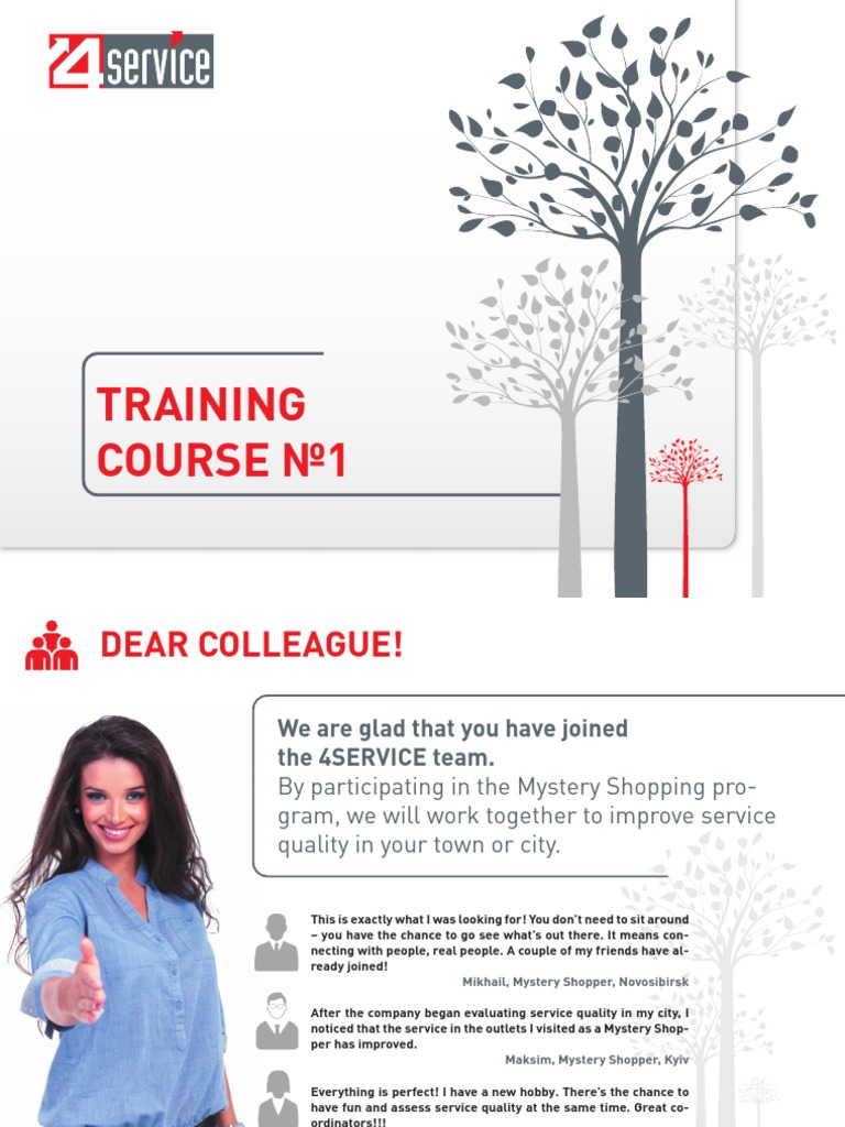 Training Course 1 | PDF