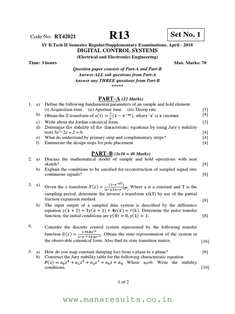 Eee Previous Year Question Paper | PDF | Control Theory | Applied ...
