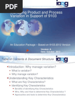 AS9103 Key Char Variation PDF | PDF | Reliability Engineering | Industries