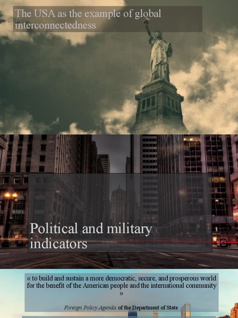 The USA As The Example of Global Interconnectedness | PDF | Purchasing ...