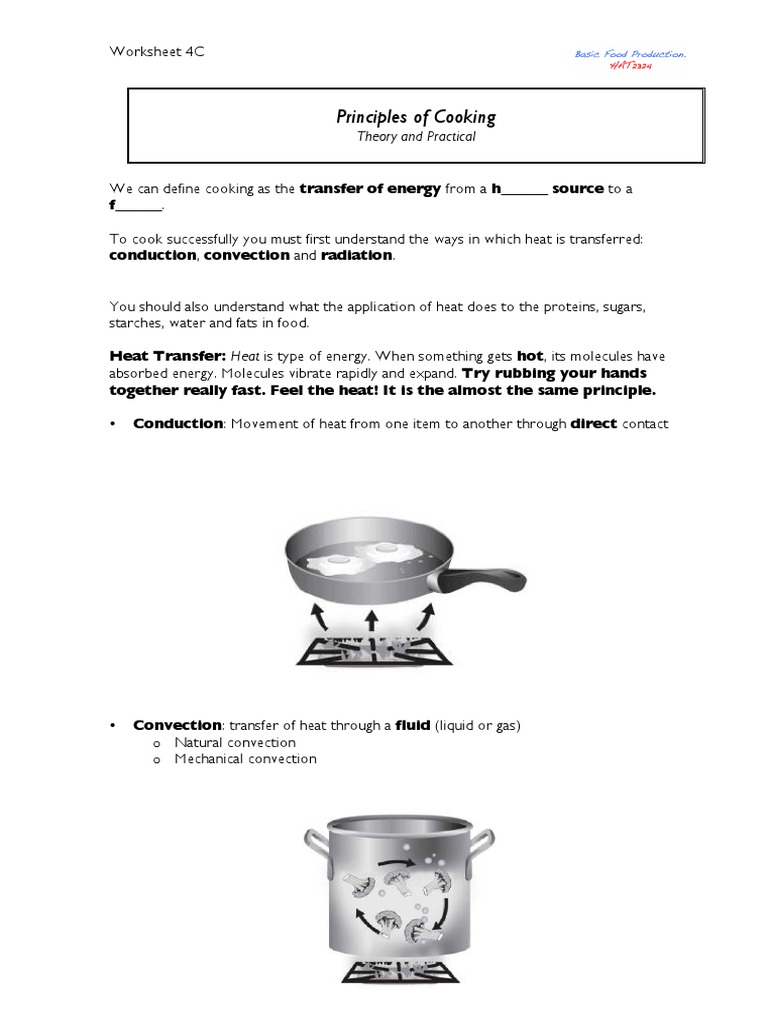 Principles of Cooking: Theory and Practical | PDF | Cooking | Grilling