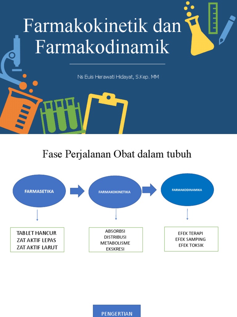 Farmakokinetik Dan Farmakodinamik | PDF
