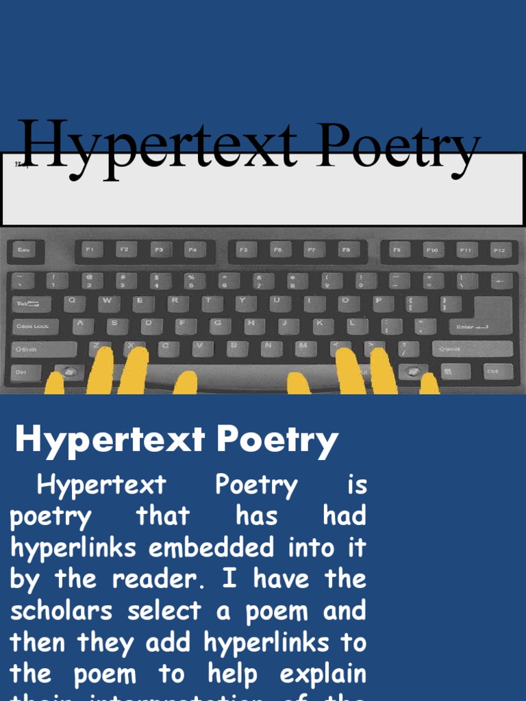 Hypertext Poetry | PDF