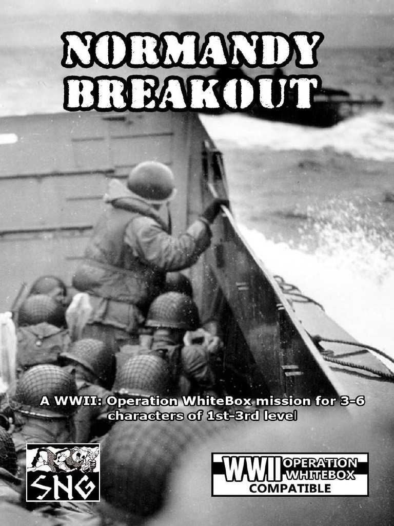 OWB004 Normandy Breakout | PDF | Normandy Landings | Land Mine