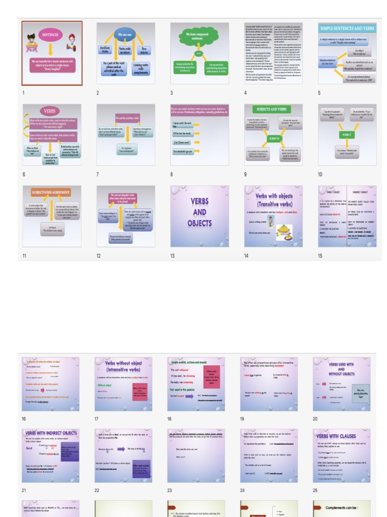 Grammar Slides Lesson 1 PDF | PDF