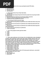Latihan Soal UPKP Tingkat III | PDF