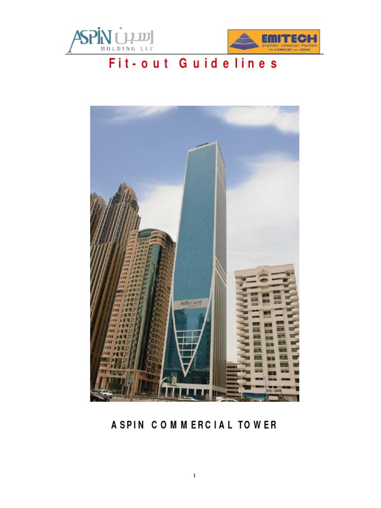 Fit-Out Guidelines-Final Sets PDF | PDF | Valve | Duct (Flow)