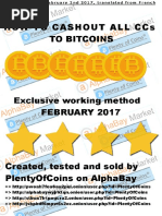 Carding 20K To Bitcoin For $100 | PDF | Bitcoin | Payments