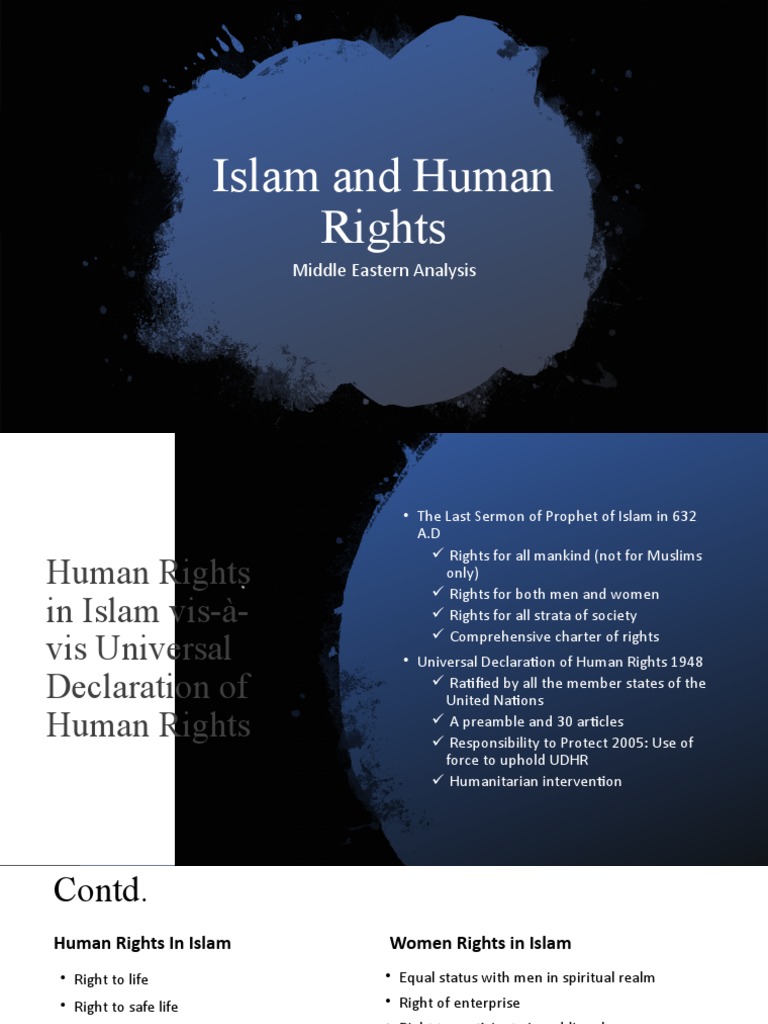 Islam and Human Rights: Middle Eastern Analysis | PDF | Human Rights ...