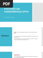 PPH Presentation | PDF | Bleeding | Obstetrics
