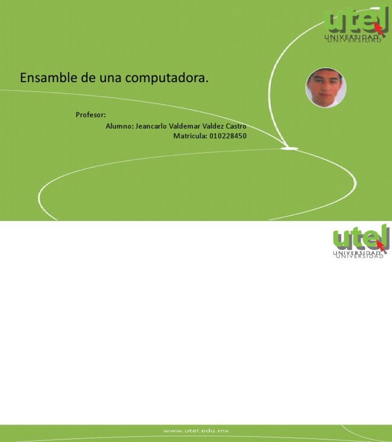 Formato de Presentacion Utel | PDF