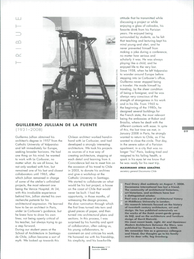 Atria Tribute-Guillermo-Jullian Docomomo-Journal 2008 PDF | PDF