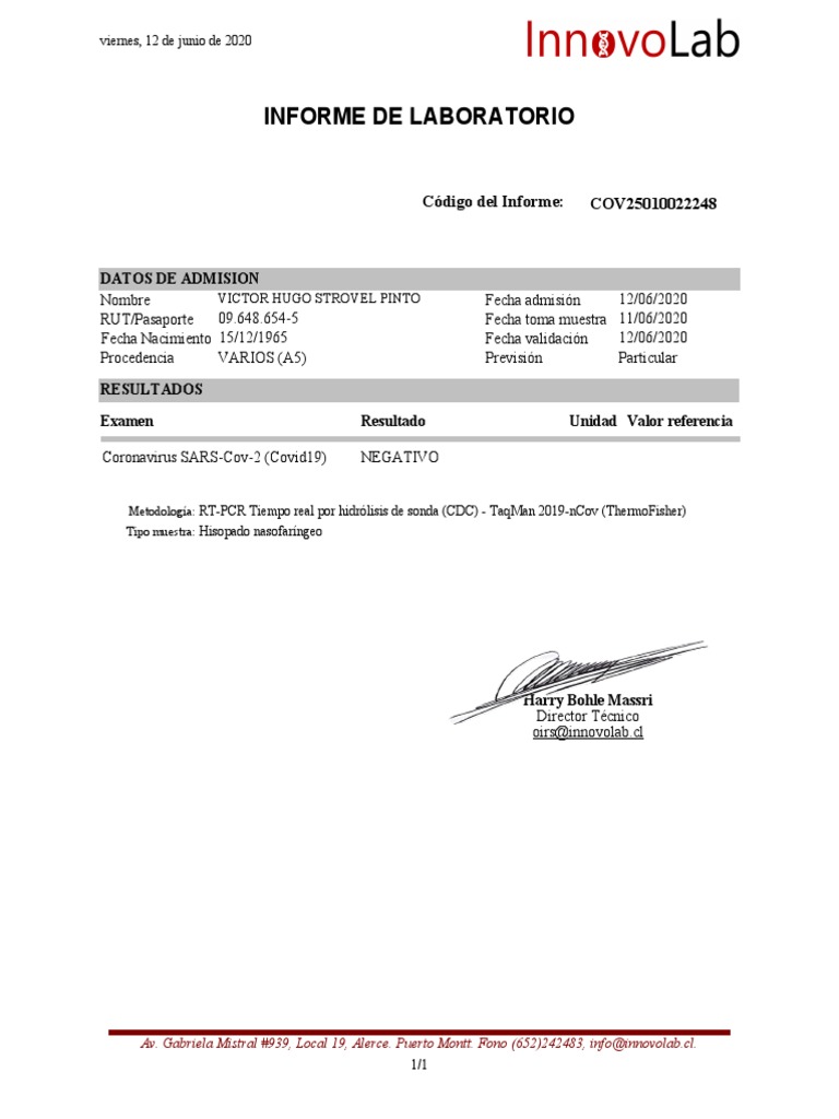 Examen PCR Victor Strobel | PDF
