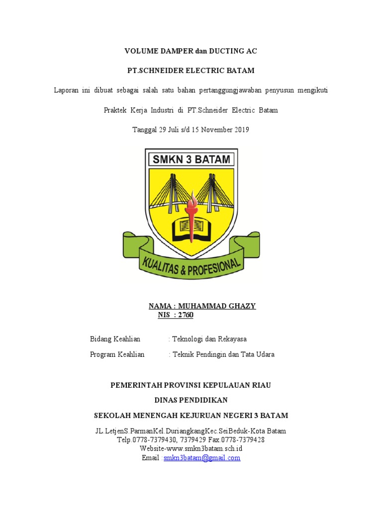 Laporan BAB 3 NEW 1 | PDF