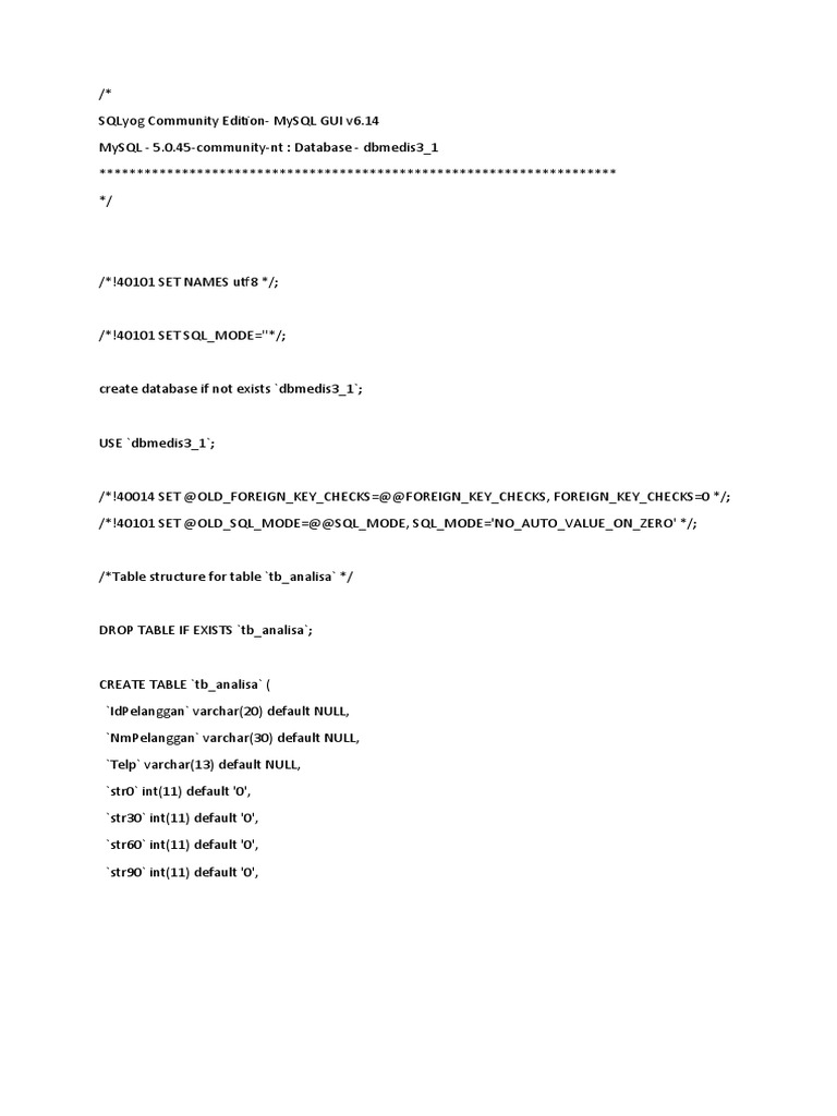 SQLyog Community Edition | PDF | Information Retrieval | Computer Data