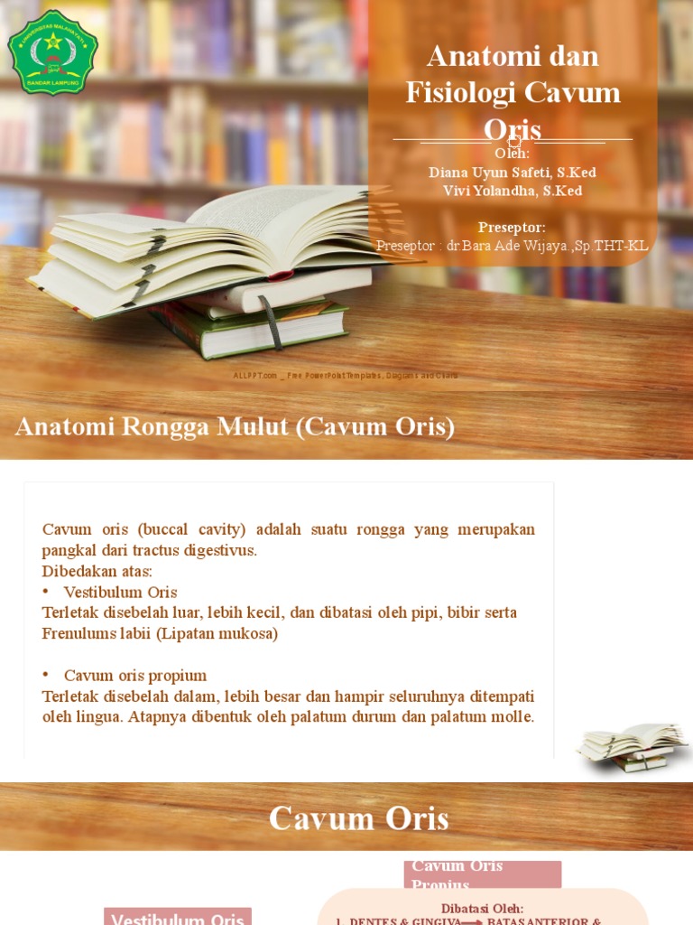 Anatomi Fisiologi Penyakit Tersering Cavum Oris | PDF