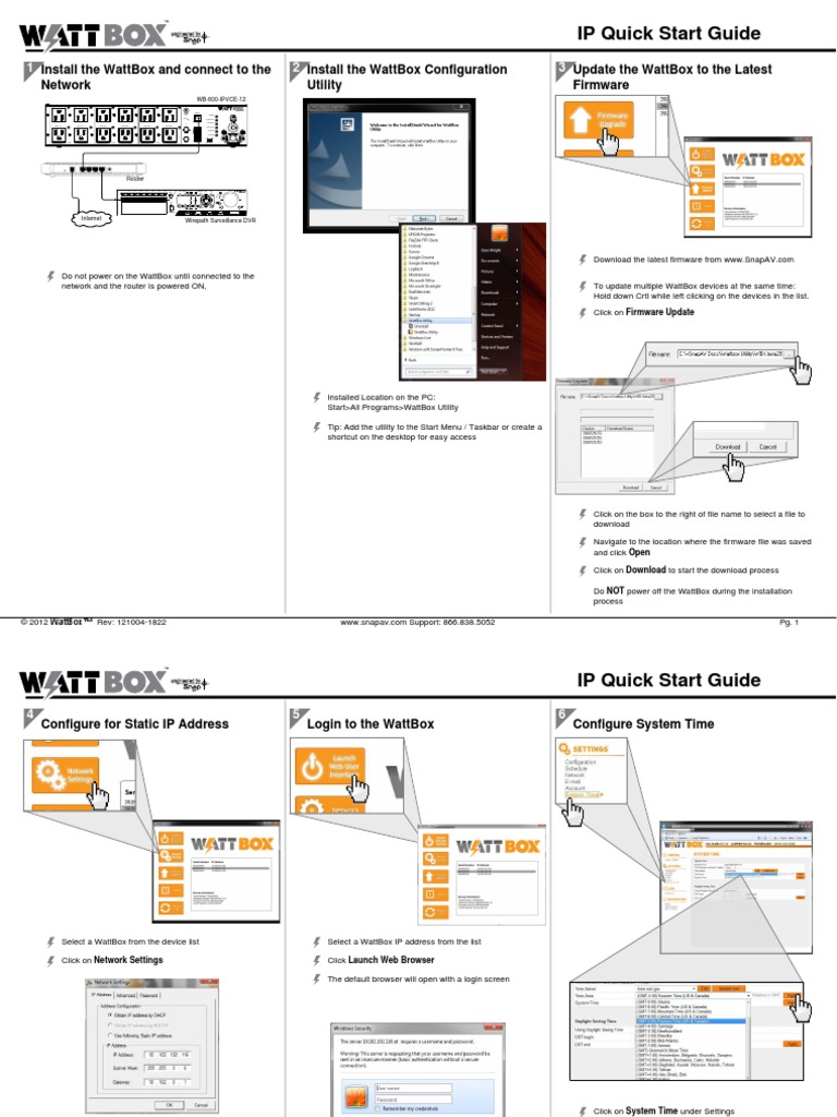 IP Quick Start Guide | PDF | Ip Address | Router (Computing)