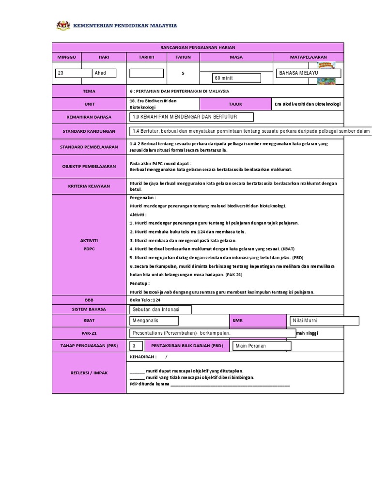 RPH BM THN 5-Unit 18 (M23) | PDF