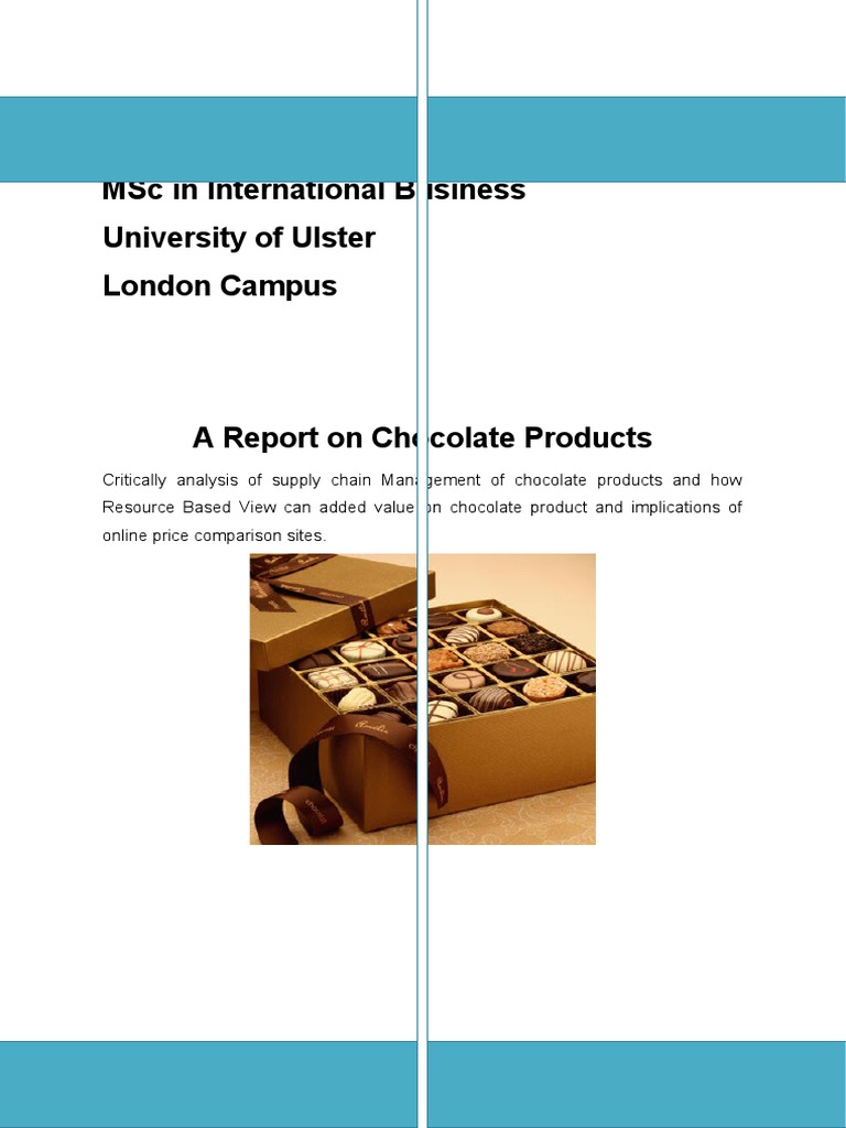Chocolate Supply Chain Analysis | PDF | Fair Trade | Chocolate