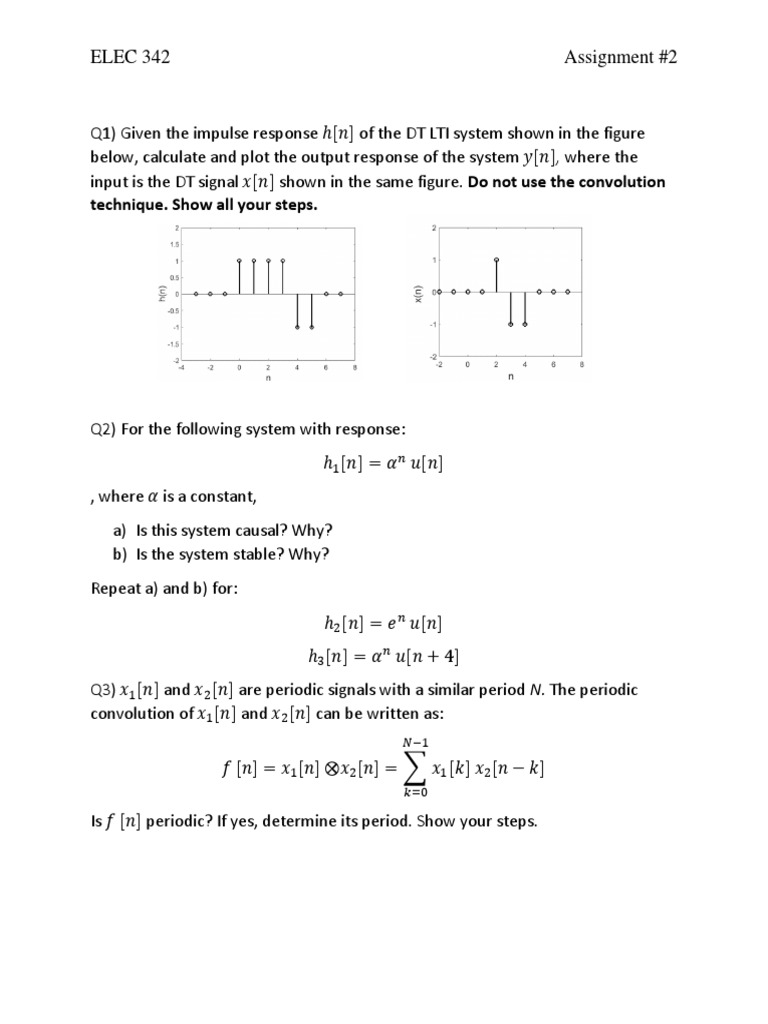 ELEC 342 Assignment 2 | PDF | Algorithms | Theoretical Computer Science
