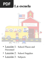 Los Lugares en La Escuela | PDF