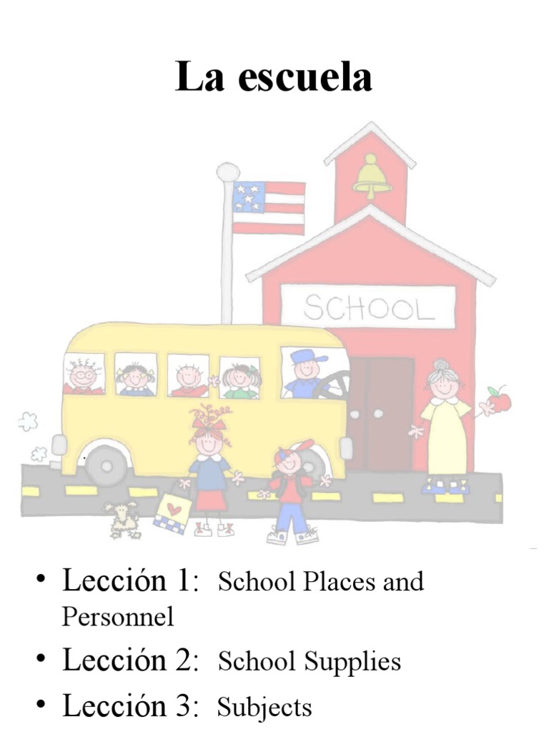 La Escuela: - Lección 1: - Lección 2: - Lección 3 | PDF | Cognition