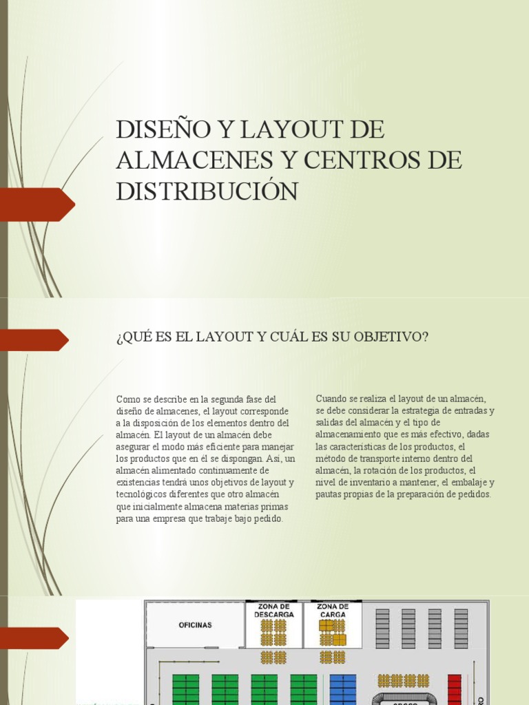 Layout | PDF | Almacén | Logística