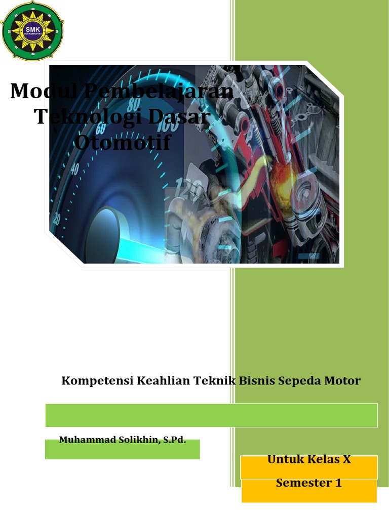 Modul Pembelajaran TDO Kelas X Semester 1 | PDF